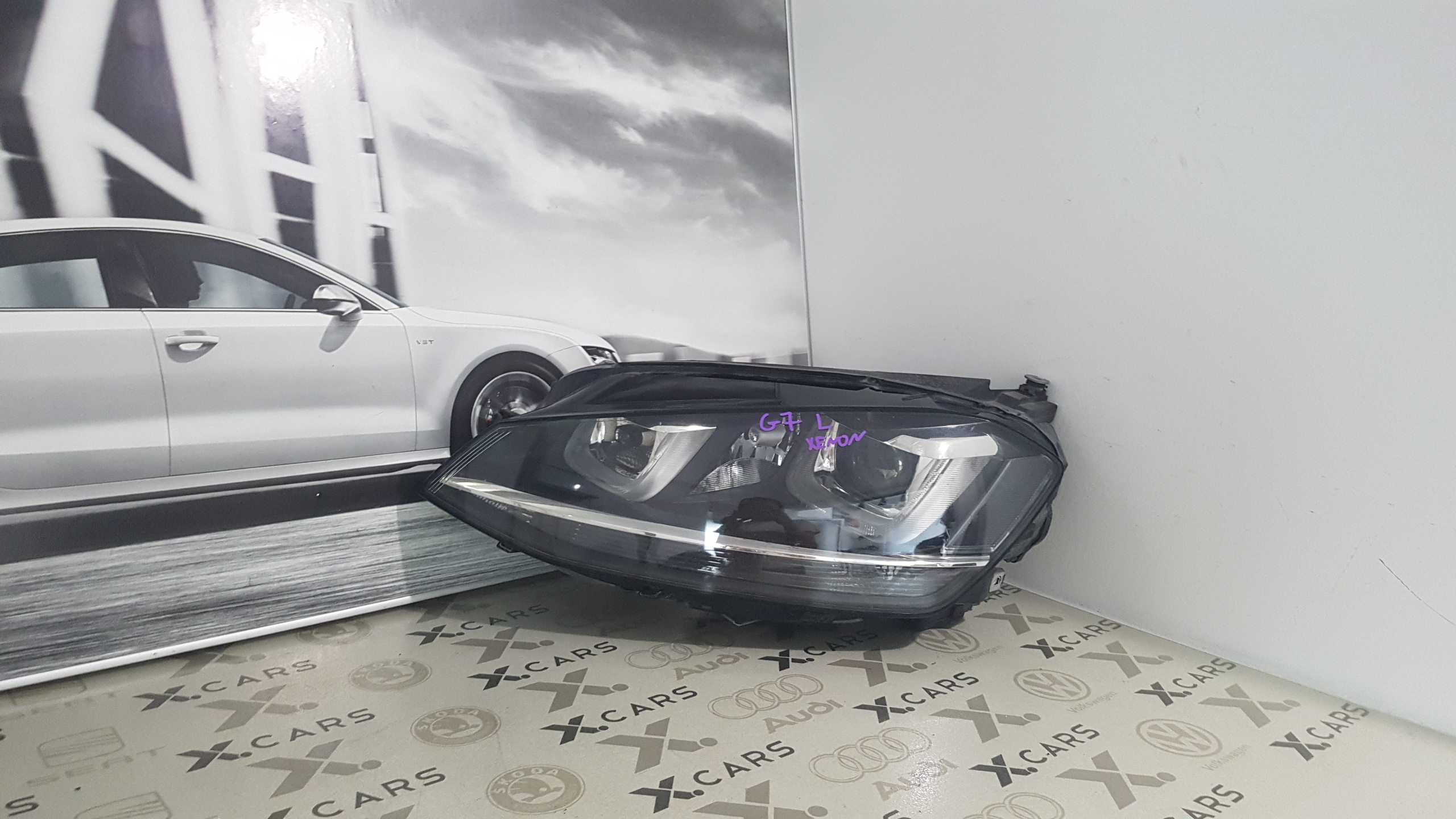 VW Golf 7 xenon led far lijevi kompletan 5G1941751